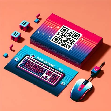 Premium Photo Business Card Design For Programmer