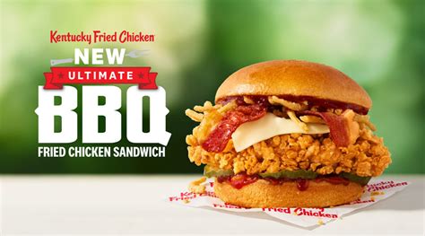 Kfc Ultimate Bbq Fried Chicken Sandwich Captures The Flavors Of Summer