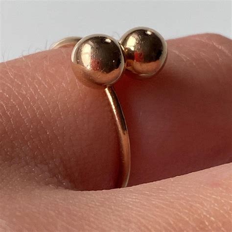 Винтаж Советское золотое кольцо поцелуйчик 17 размер СССР 583 в