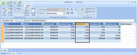 Q How Can I Calculate Difference Between Two Dates In Dax Seconds