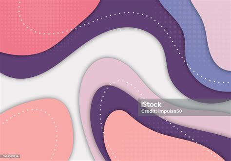 화려한 장식의 추상적 인 템플릿 아트 워크 디자인 최소한의 하프톤 원 배경과 겹칩니다 그래프에 대한 스톡 벡터 아트 및 기타