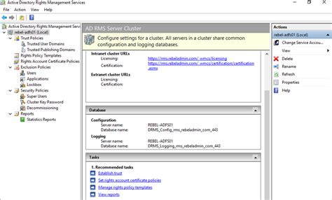 Active Directory Right Management Service Ad Rms Part 04 Ad Rms
