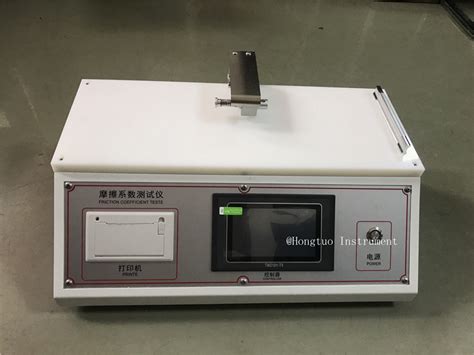 Astm D1894 Cof Friction Testing Equipment For Plastic Films