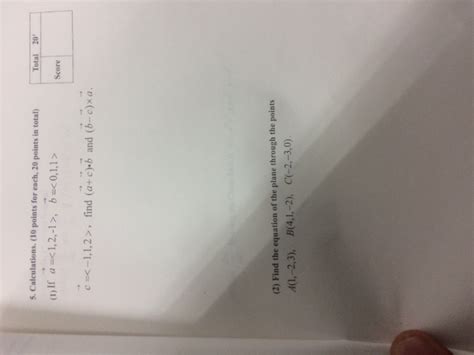 Solved Calculations Points For Each Points In Chegg Com