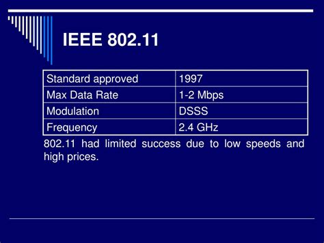 Ppt Ieee 802 11g Standard Powerpoint Presentation Free Download Id 4152947