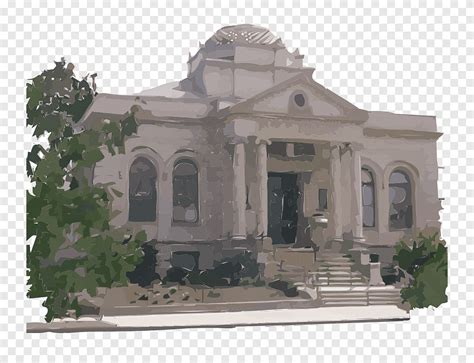 Carnegie Library Building Building Building Chapel Png PNGEgg