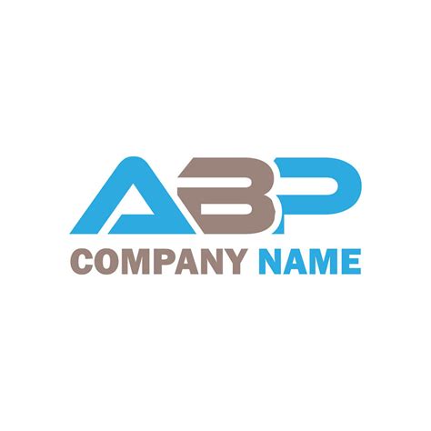 Initial Letter Abp Logo Or Icon Design Vector Image Template Masterbundles