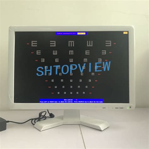 Vc 3 19 Inch Eye Vision Screen Lcd Visual Acuity Chart China Visual