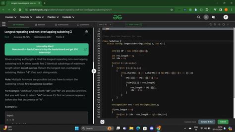 Parth Bhatti On Linkedin 100daysofcode Codingchallenge Leetcode Geeksforgeeks 100daysofcode