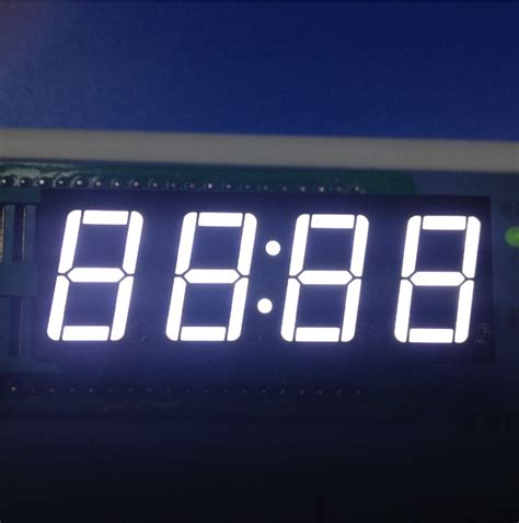 Pure Green 4 Digit 7 Segment Led Clock Display 0 56 Inch Common Anode For From China Factory
