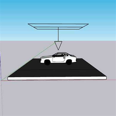 Cara Setting Rectangle Light Vray Sketchup Blogtsantoid