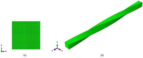 A Finite Element Discretization Of Square Cross Section And B