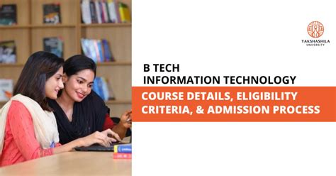 Btech Information Technology Course Details Eligibility Criteria
