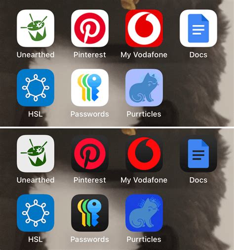 Ios18 Vanishing App Icons What Is The Color Threshold At Which Ios