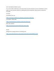 Unit Activity Pollution Docx Unit Unit Activity Pollution Sources If You Are Not Able To