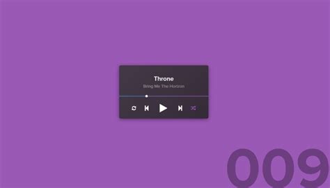 25 Css Musicaudio Player Examples Onaircode