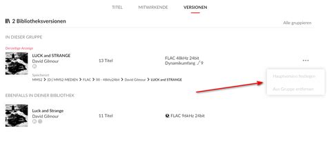 Set Album Main Version Functionality Grayed Out Refc48qv1 Support