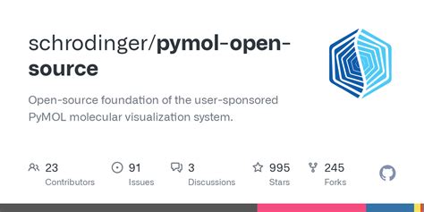 Pymol Open Sourcereadmemd At Master · Schrodingerpymol Open Source · Github