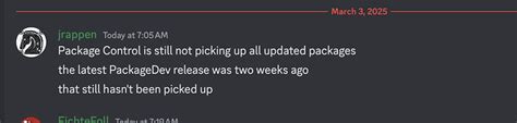 Package Control Not Showing Our Latest Release Plugin Development Sublime Forum
