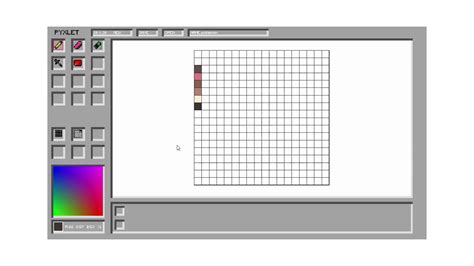 Used My Pygame Made Pixel Editor To Draw Sentret Downloadable Here