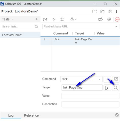 locators for selenium demonstrating link text locator qafox