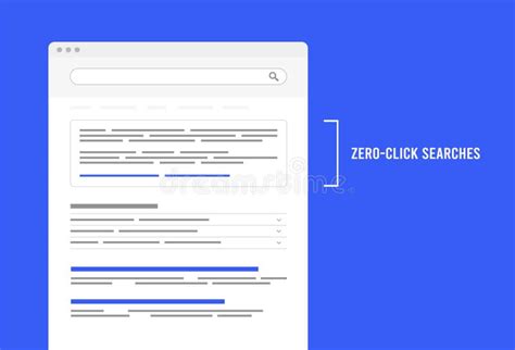 Zero Click Searches Concept Search Queries Providing Instant Answers Without Clicking Away