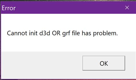 arquivo cannot init d3d or grf file has problem png arkaik wikipédia