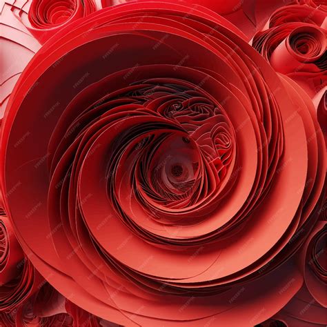 Curl Swirl Trois Dimensions Spirale Optique Courbe De Perspective Du