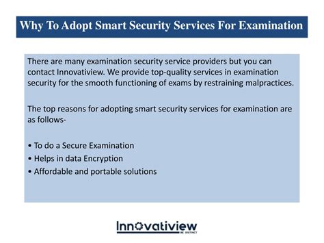 PPT Get Examination Smart Security Services PowerPoint Presentation Free Download ID