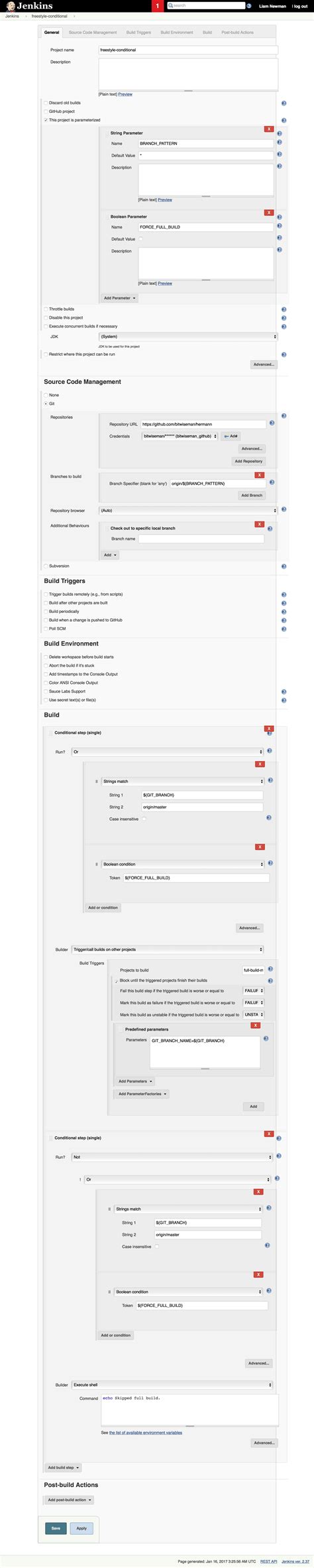 Converting Conditional Build Steps To Jenkins Pipeline