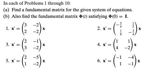 solved in each of problems 1 through 10 a find a