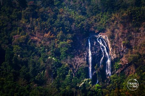 “กิ่วงวงช้าง” จุดชมความงามน้ำตกคลองลานในมุมสูง