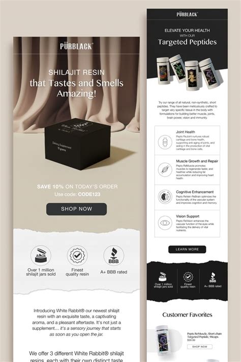 Purblack Email Design By Retrospective Media Email Newsletter Design Mailchimp Newsletter