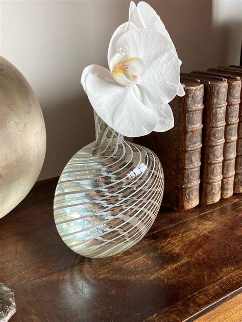 Vase En Verre Filigrane Selency