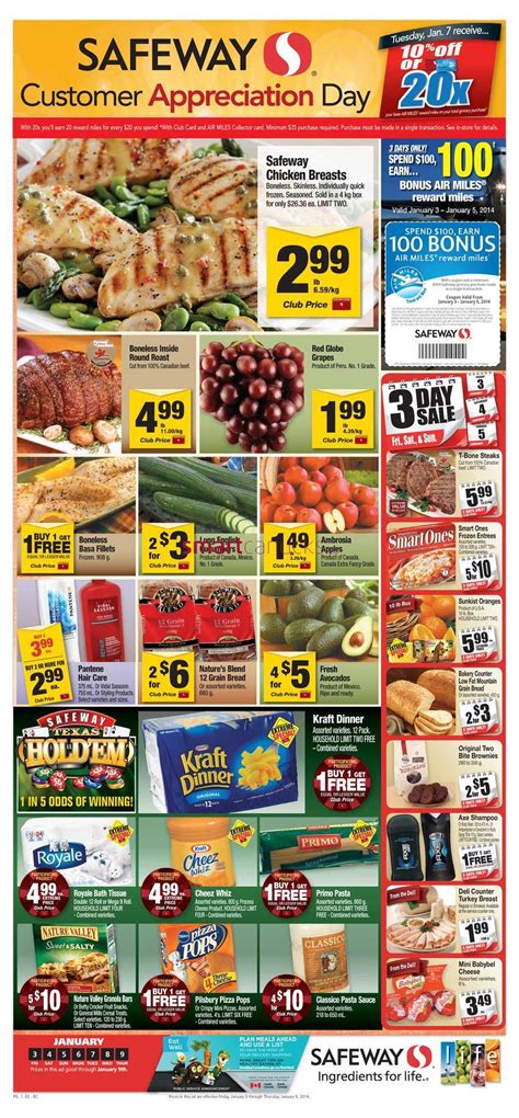 Safeway Canada Deli Sandwich Menu At Craig Grider Blog