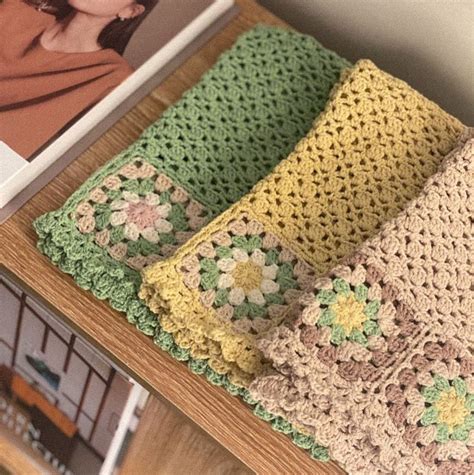 뜰안 뜨개공방 코바늘 옷 Diy키트 어텀 모티브 뷔스티에 라이크코튼 베스트 Diy키트