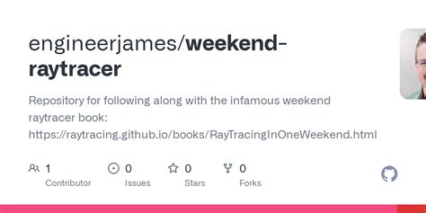 github engineerjames weekend raytracer repository for following along with the infamous