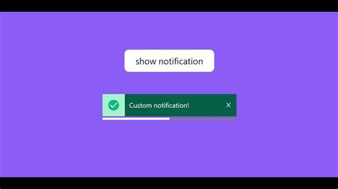 Progress Notification Like React Toastify Custom Notification With React Hooks Youtube