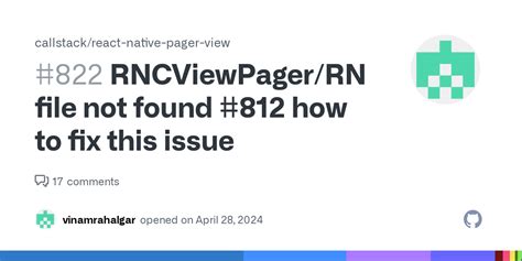 rncviewpager rncviewpagercomponentdescriptor h file not found 812 how