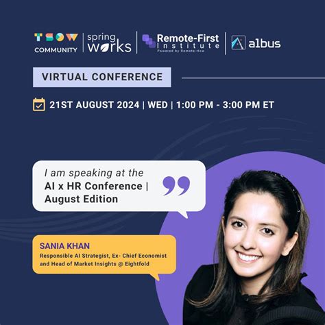 Sania Khan On Linkedin Be Sure To Join The 10 Speakers And 3 Panels At Springboards The Shape