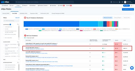 Delete Unattached Unused EBS Volumes In AWS NOps