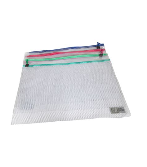 Folder With Colorful Zipper Transparent A Stationery Office Supplies More Bakier