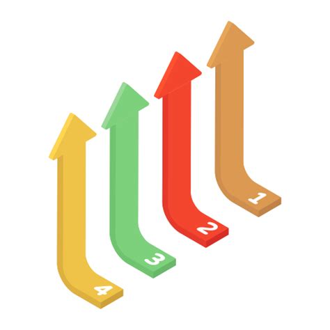 Bar Graph Generic Isometric Icon Bar Graph Generic Isometric Icon