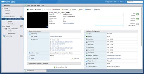 Deploying A Virtual Control Center To Esxi 7 Lantronix Local Manager