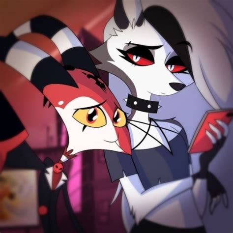 Helluva Boss Blitzø And Loona Selfies Instagram Boss Wallpaper