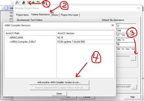 C Cant Build With The Latest Keil Mdk Versionv537 Stack Overflow