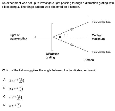 Diffraction Interference CIE AS Physics Questions Answers 2019 Hard Save My Exams