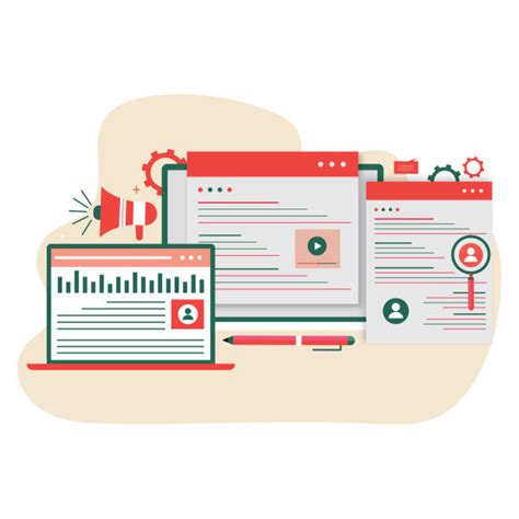 Cloud Based Analytics Illustrations Royalty Free Vector Graphics