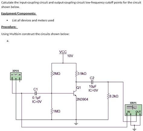 Video Solution Only Need The Calculations For Input And Output Low