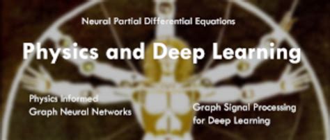 Physics Informed Deep Learning Data Science Chair